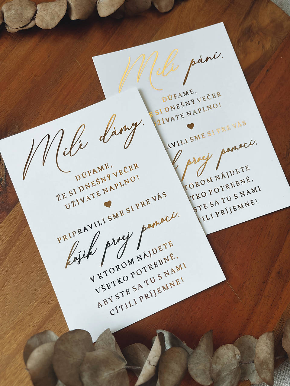 Košík prvej pomoci A6 - Kartička ZLATÁ (Kartička Páni) / NoiArt - SAShE.sk