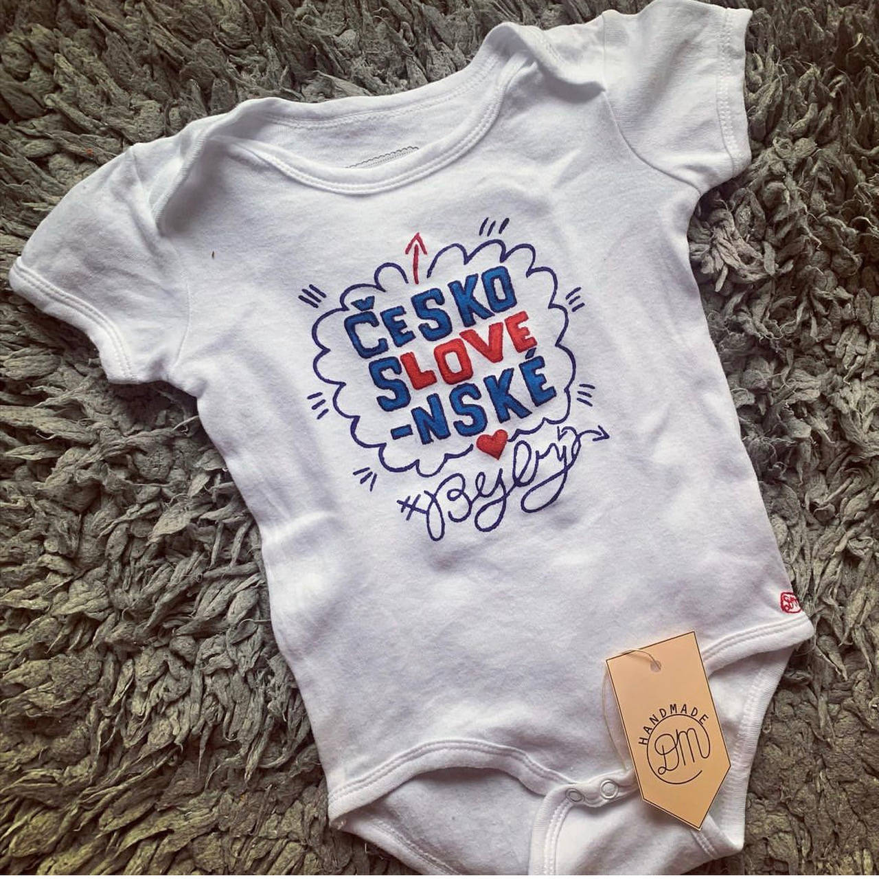 Detské maľované body- československé baby / DM-handmade - SAShE.sk