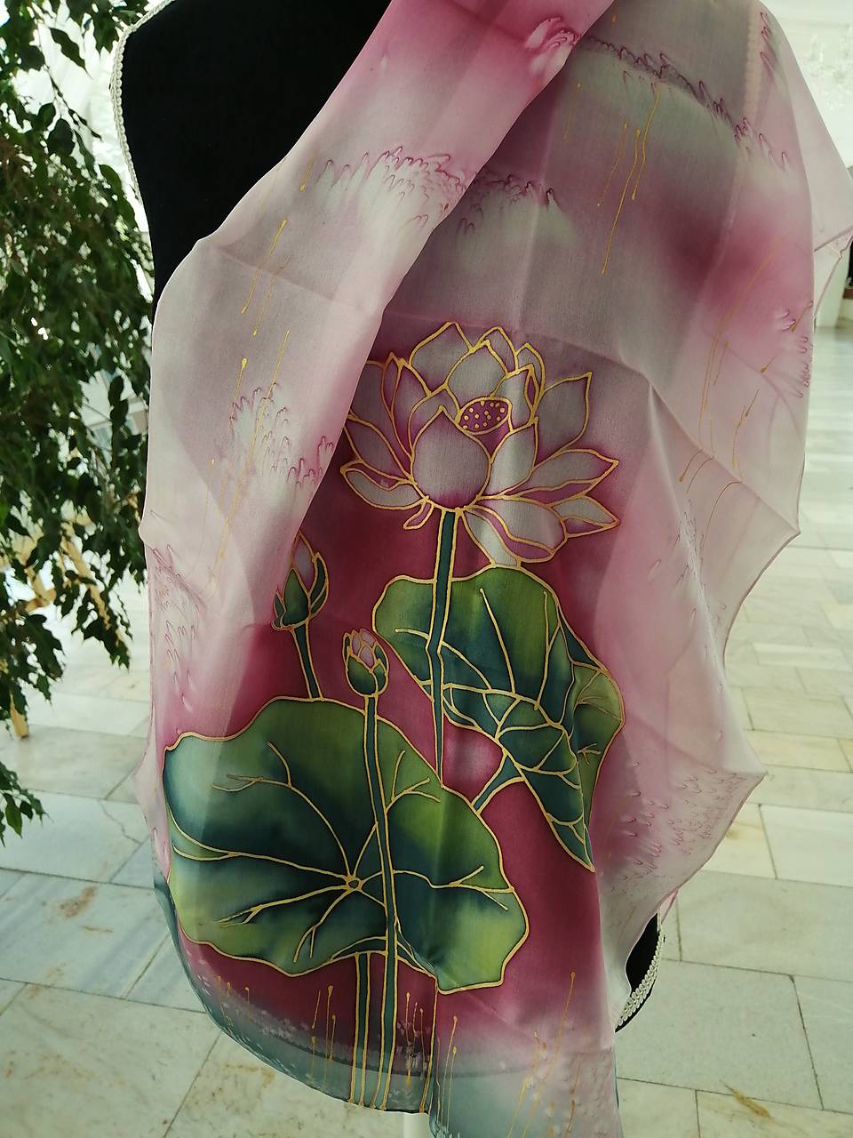 Lekno / designMAJKA - SAShE.sk - Handmade Šatky