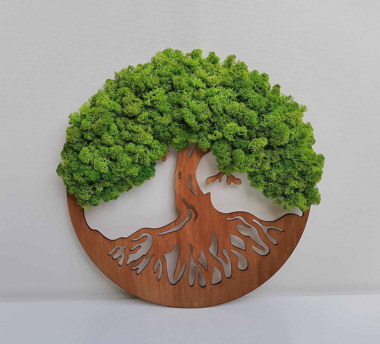 Machový obraz, strom života 30 cm / MechShop - SAShE.sk