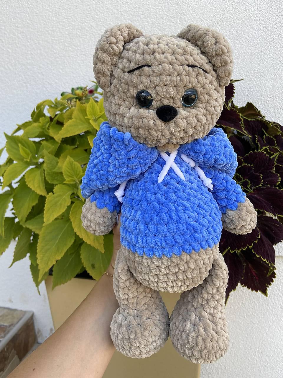 Hackovany macko / Lenochka_M - SAShE.sk - Handmade Hračky