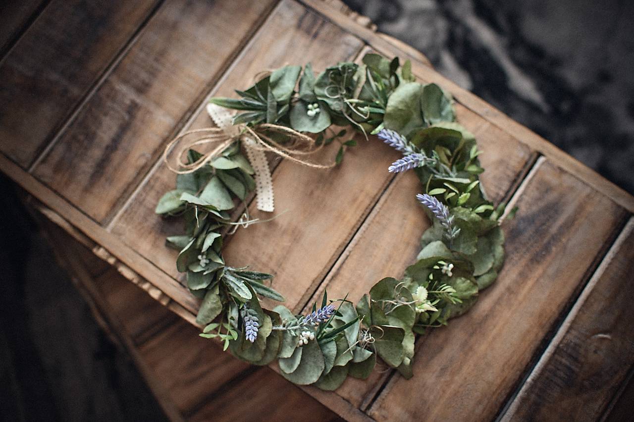 Věnec na dveře / Majika - SAShE.sk