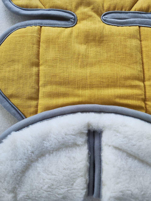 VLNIENKA podložka do autosedačky Cybex Cloud Q plus 100% Merino top ...