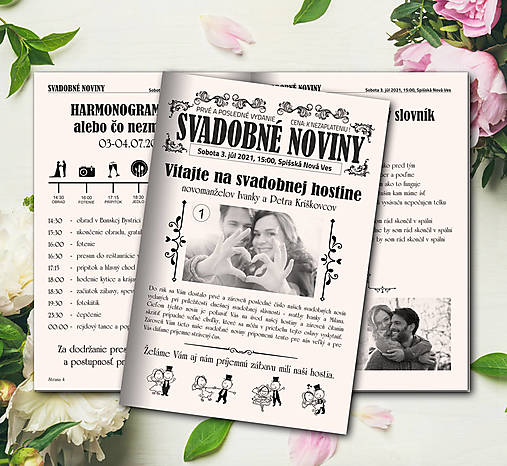 Svadobné noviny / Zanette - SAShE.sk
