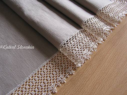 Ľanová štóla - piesková *** / katval - SAShE.sk