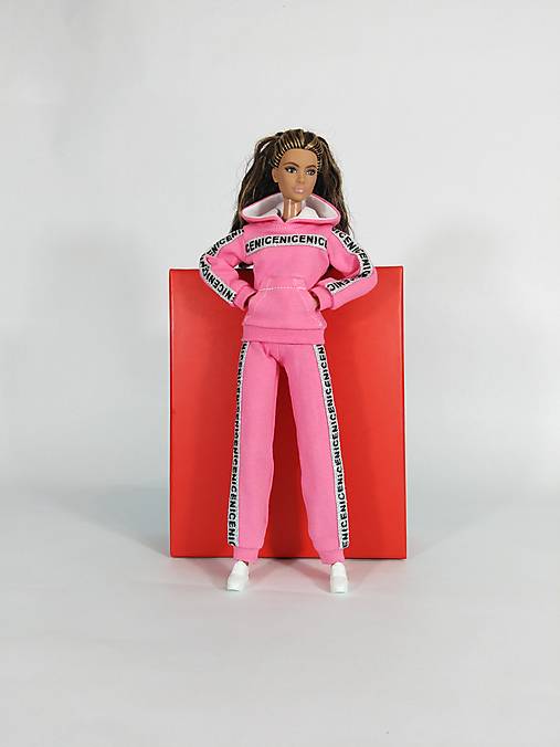 Barbie mikina s kapucňou a vreckom č-9 / Abudancia - SAShE.sk