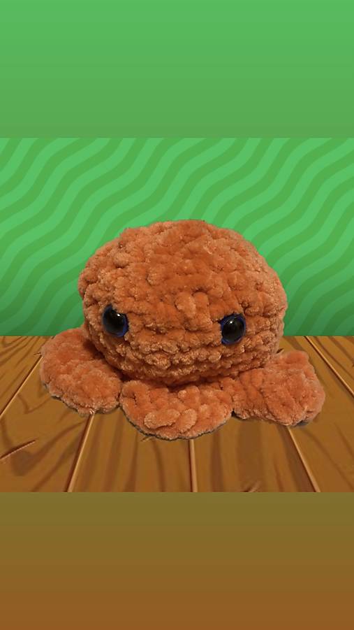 Háčkovaná mini chobotnička / magicwave - SAShE.sk