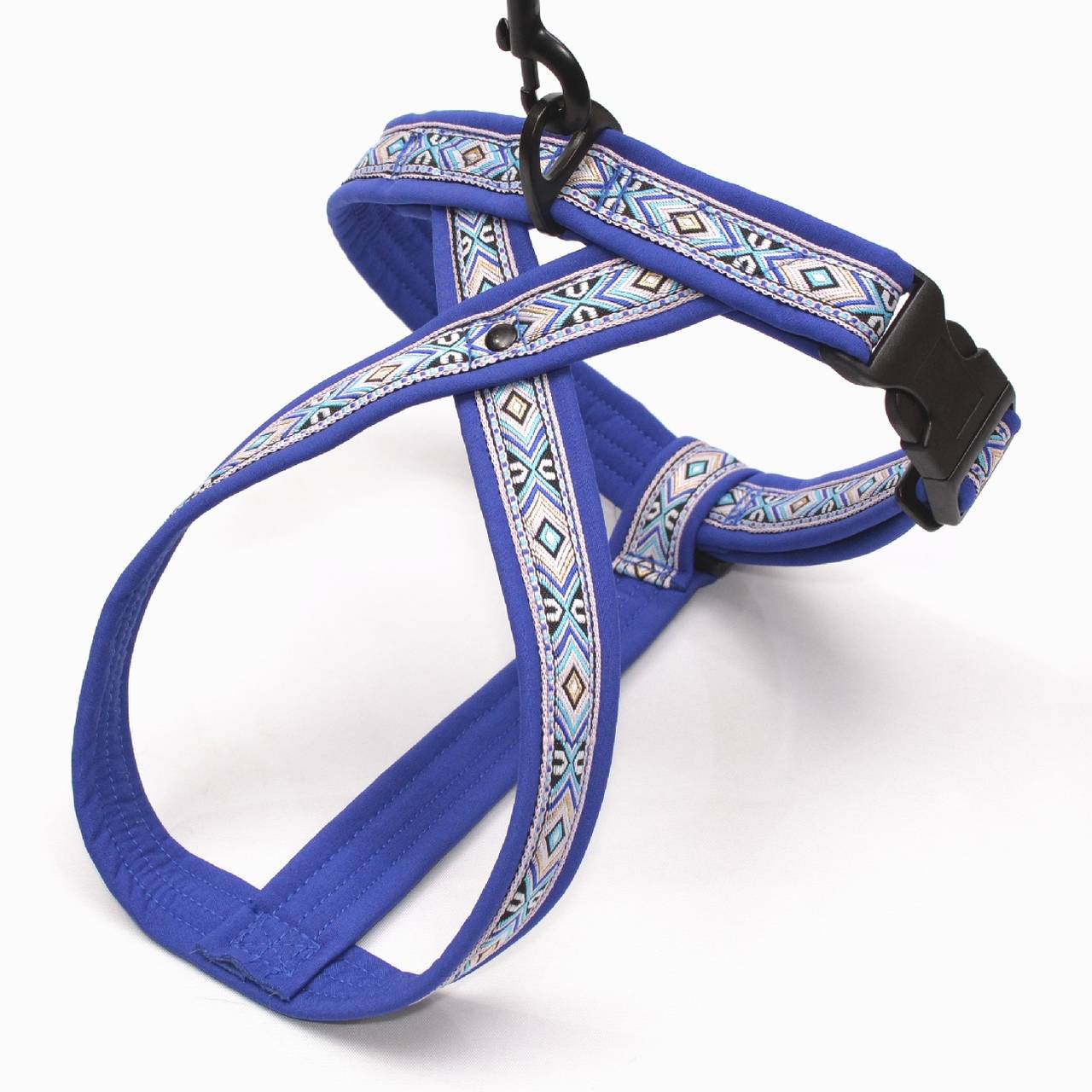 Modrý postroj pre psa SAM / mojPES - SAShE.sk