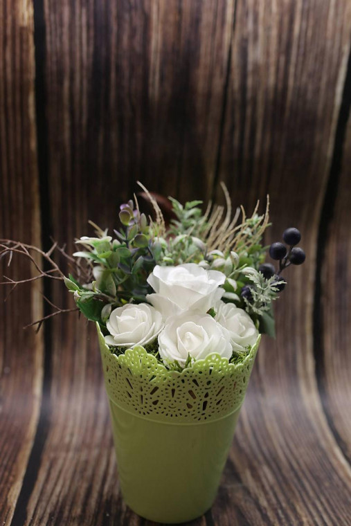 Ikebana na hrob / emily08 - SAShE.sk