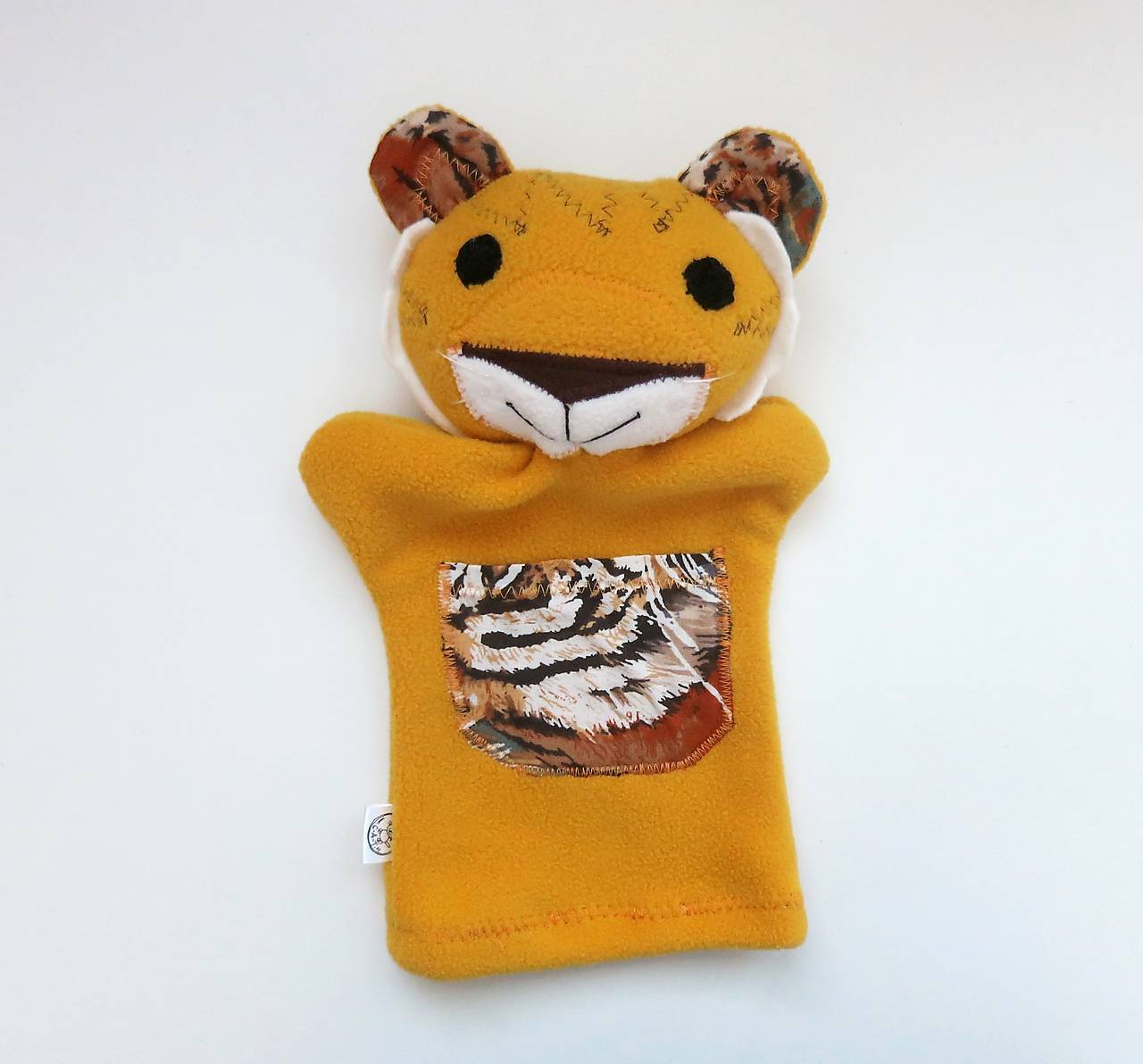 Maňuška tiger (so žltým kožúškom) / C-A-T - SAShE.sk