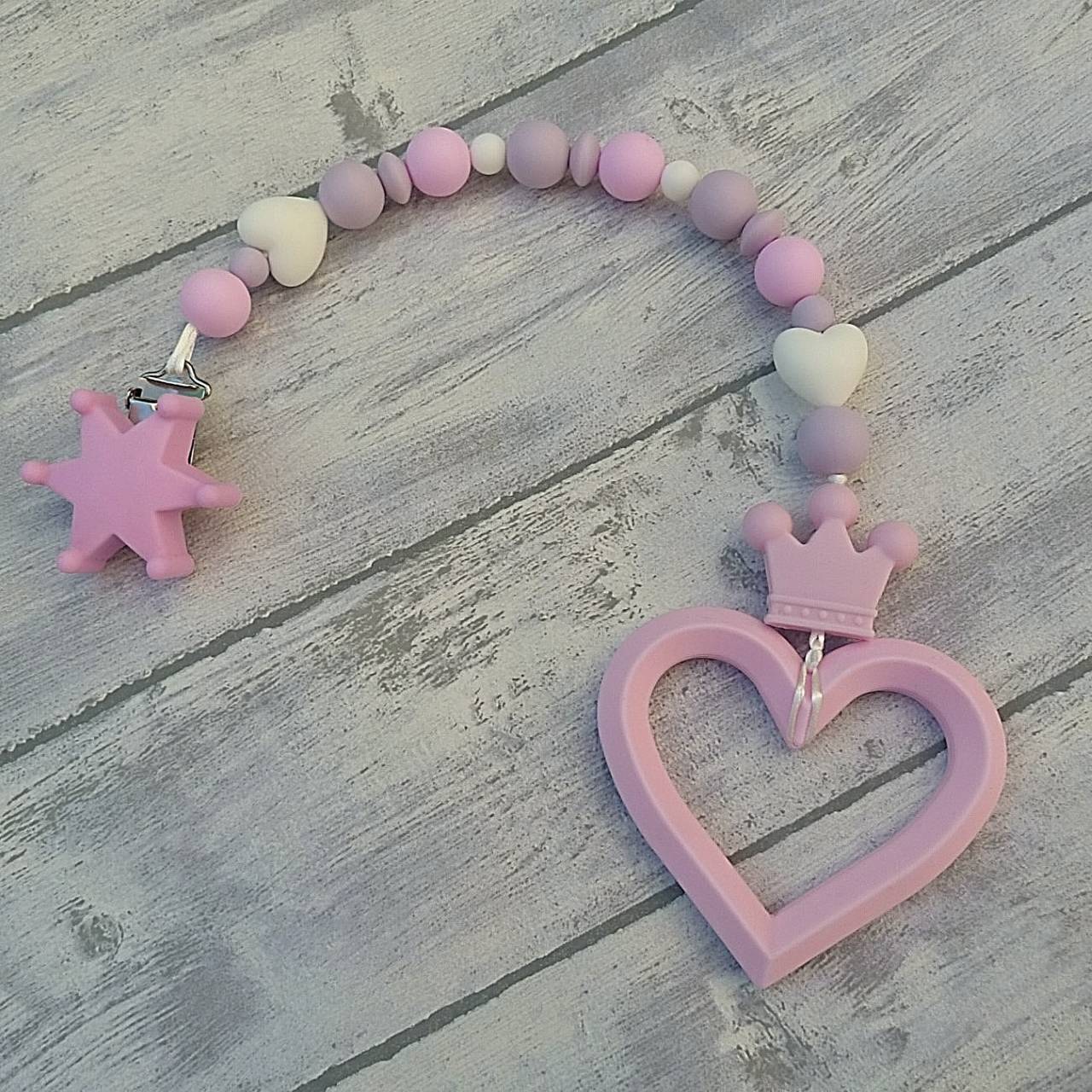 Silikónové kúsatko s klipom Hakuna matata (bez hryzatka) / miskajulo ...