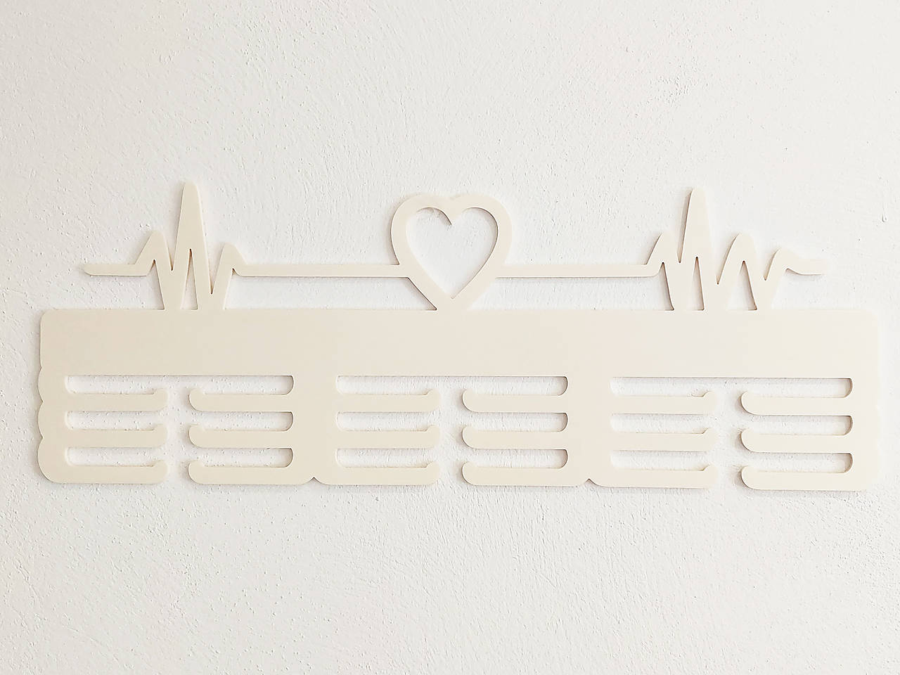 Vešiak na medaile pulz tep srdca 55cm NEUTRÁLNY motív / LYMFY - SAShE.sk