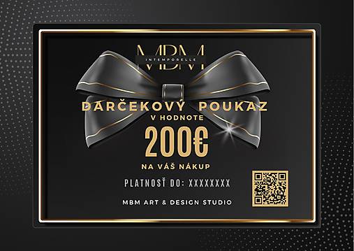 Darčekový poukaz / Intemporelle - SAShE.sk