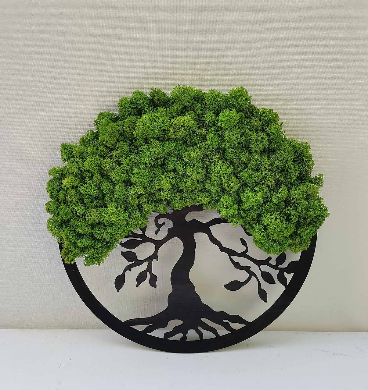 Machový obraz, strom života, 30 cm / MechShop - SAShE.sk