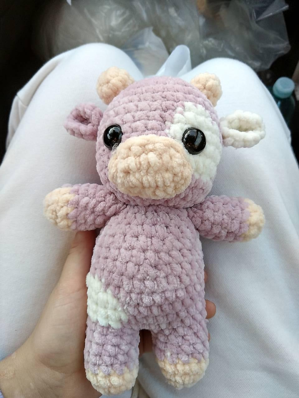 Háčkovaná kravička / Made_by_LV - SAShE.sk