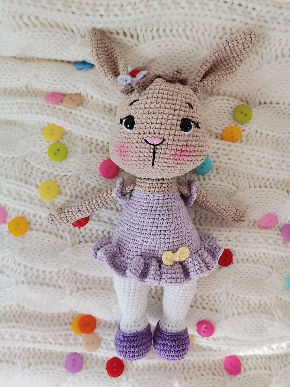 Háčkovaná zajka / Daj_labku - SAShE.sk