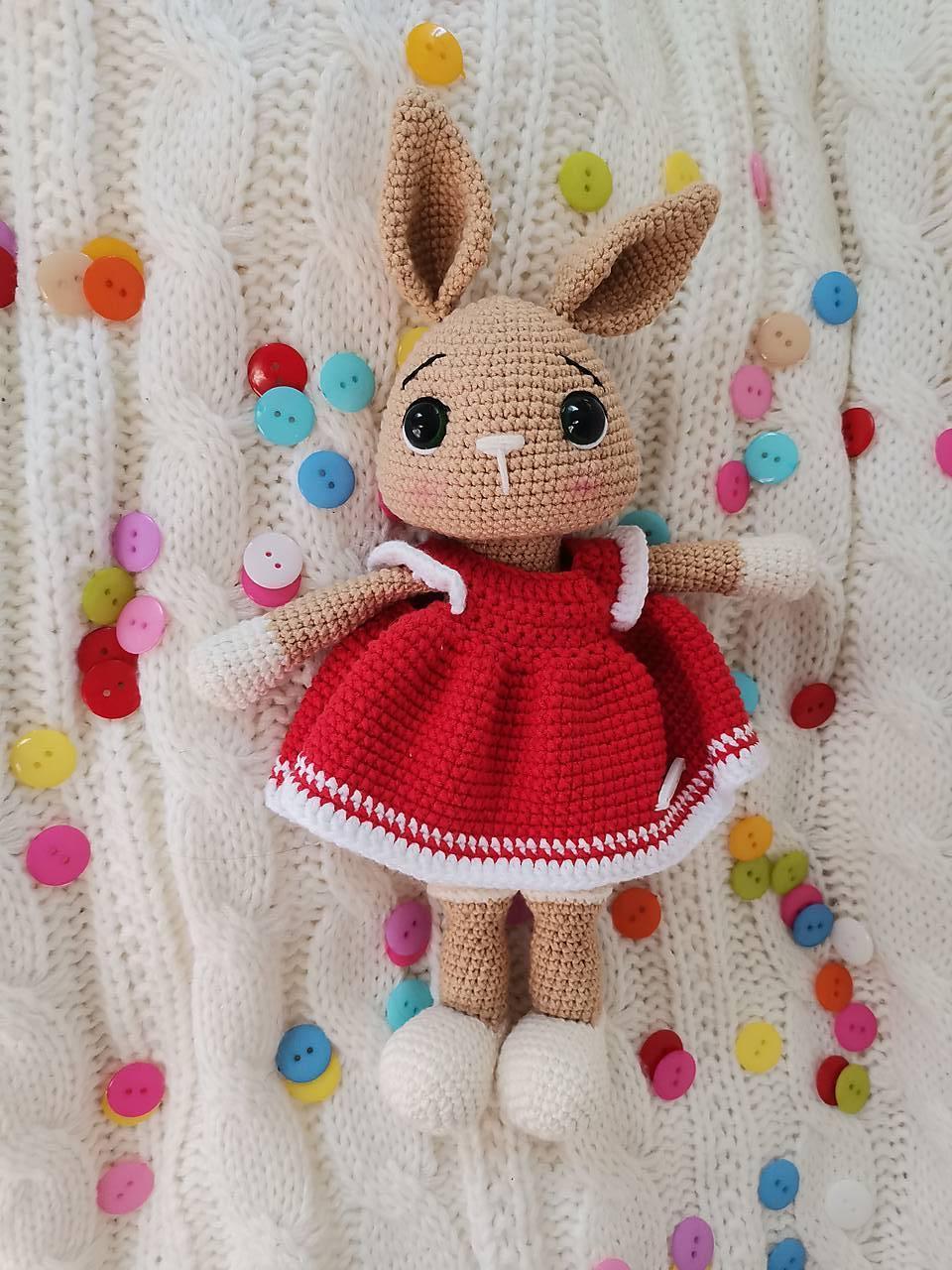 Háčkovaná zajka / Daj_labku - SAShE.sk