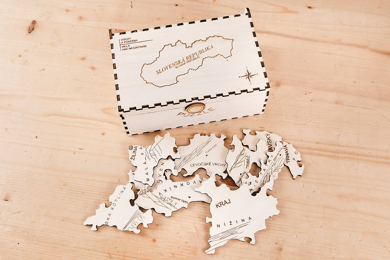 DREVENÉ PUZZLE (VRCHY A POHORIA na Slovensku) / DrevenepuzzleSK - SAShE.sk