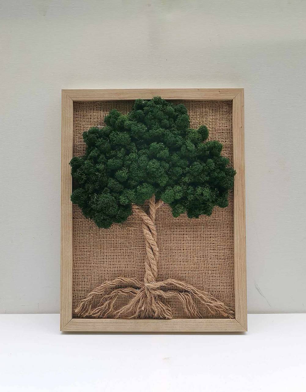 Machový obraz, strom života / MechShop - SAShE.sk