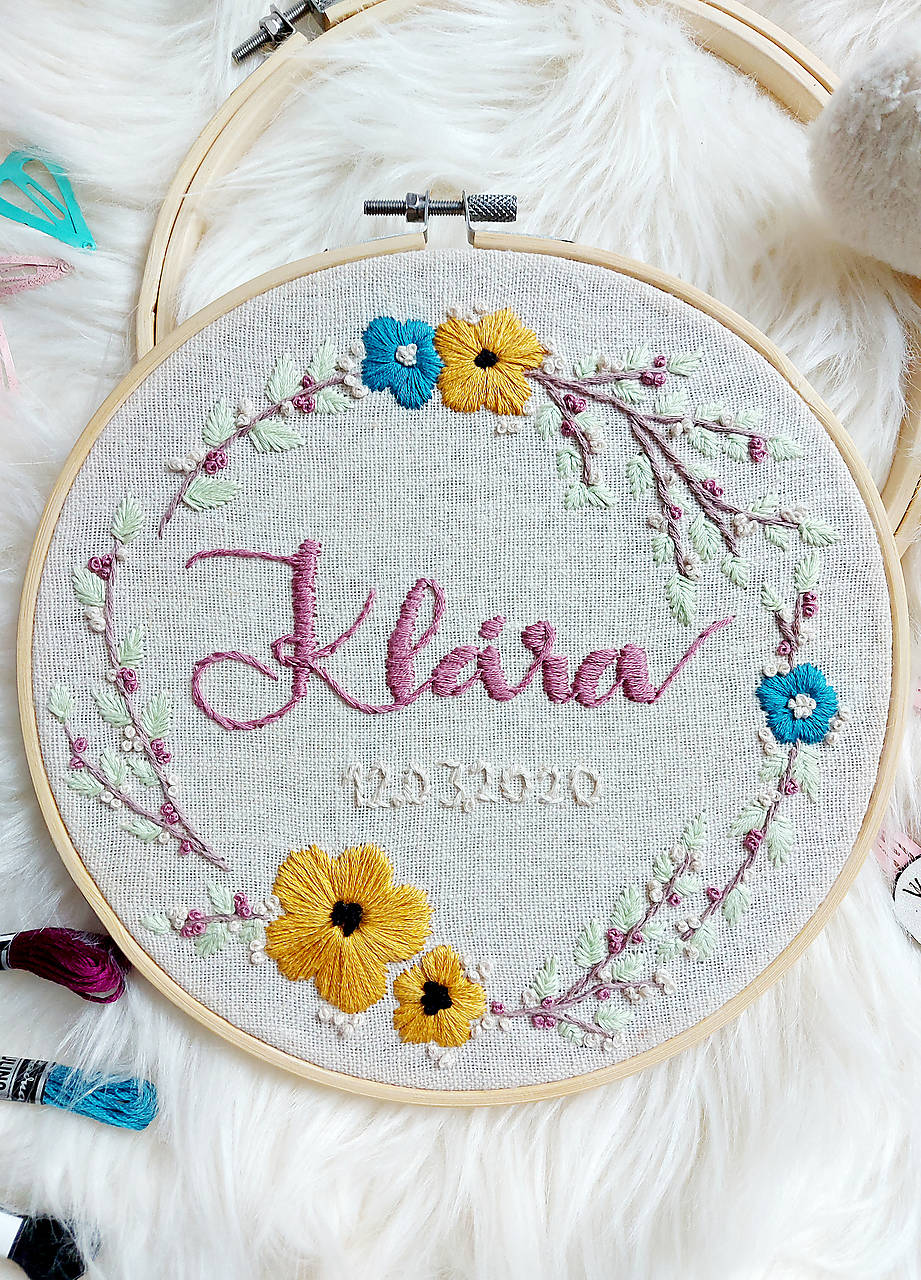 Vyšitô - pre deti Klára / minilu_handmade - SAShE.sk