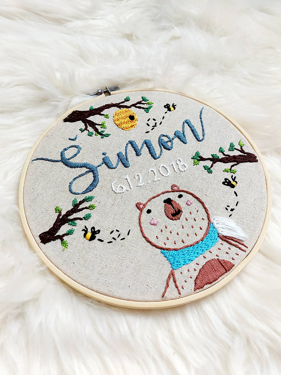 Vyšitô - pre deti Šimon / minilu_handmade - SAShE.sk