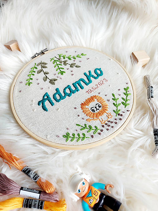 Vyšitô - pre deti Adamko / minilu_handmade - SAShE.sk