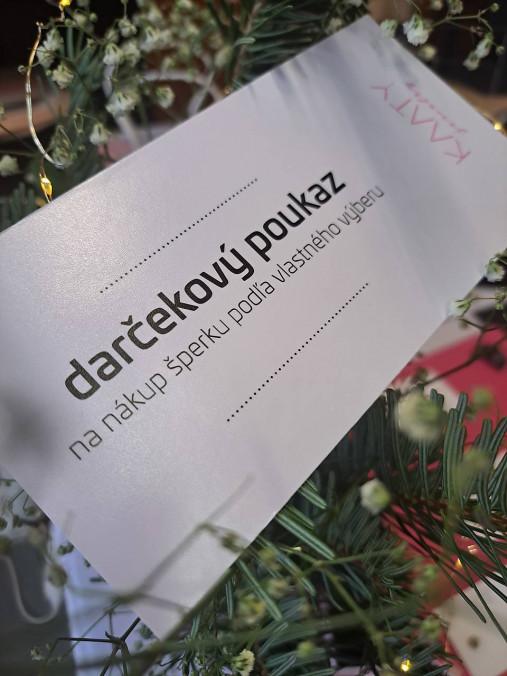 Darčekový poukaz KAATY / Kaaty - SAShE.sk