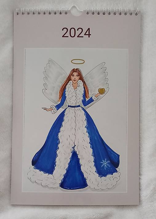 Ilustrovaný kalendár na rok 2024 / Treja - SAShE.sk