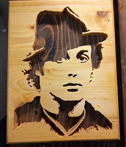 Drevené obrazy (Obraz balboa) / HobyTomi - SAShE.sk