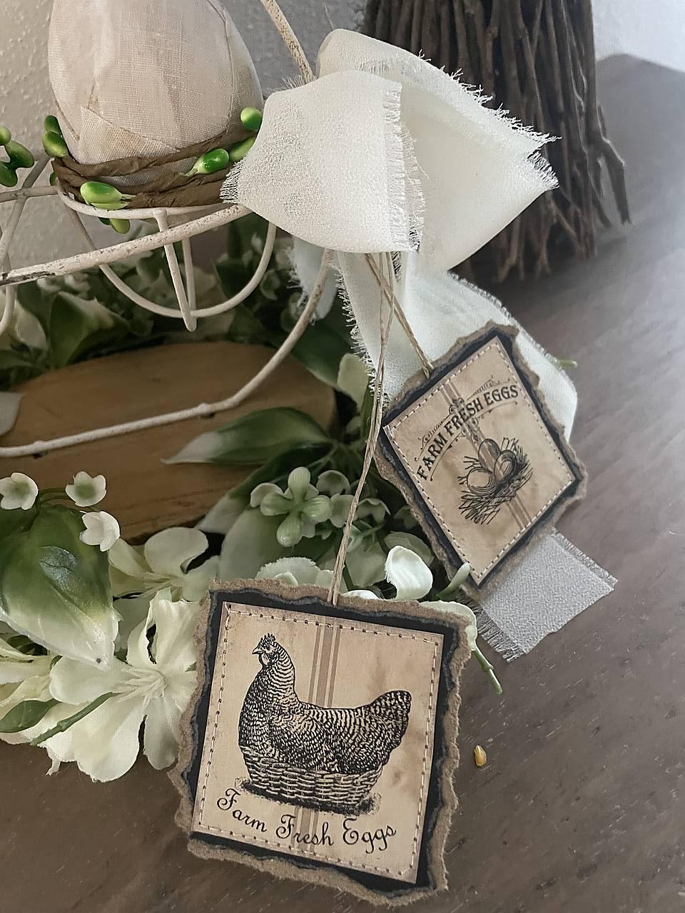 Velkonocna sliepka / Bavlnenydomov - SAShE.sk