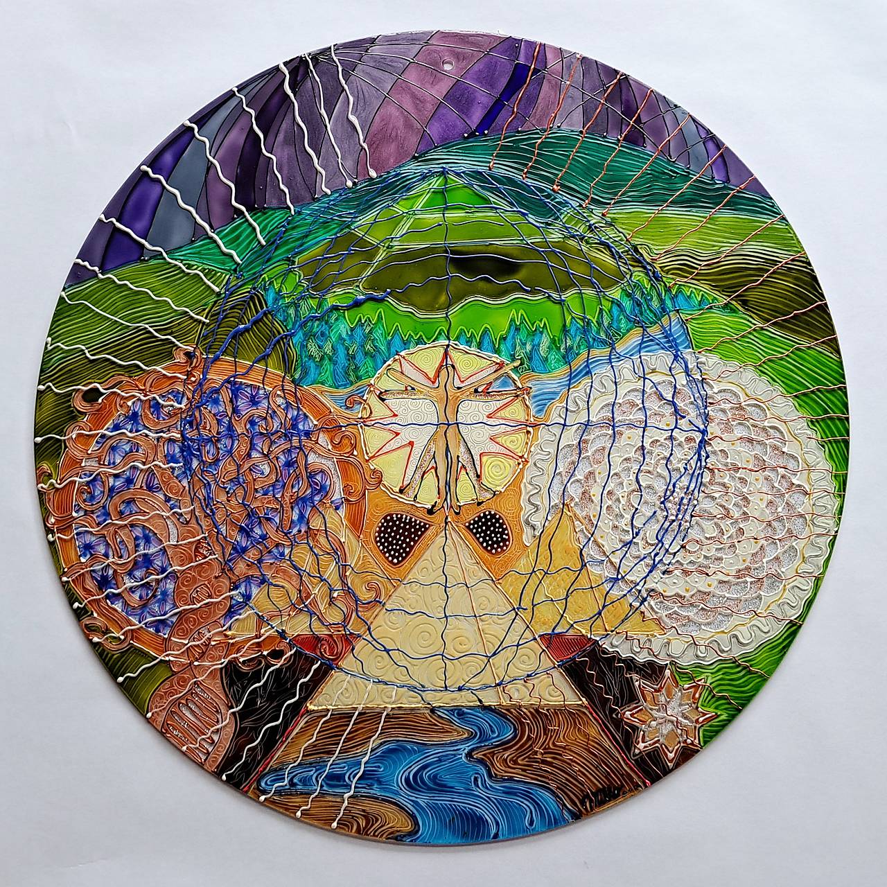 Mandala pyramída Slnka / millo - SAShE.sk