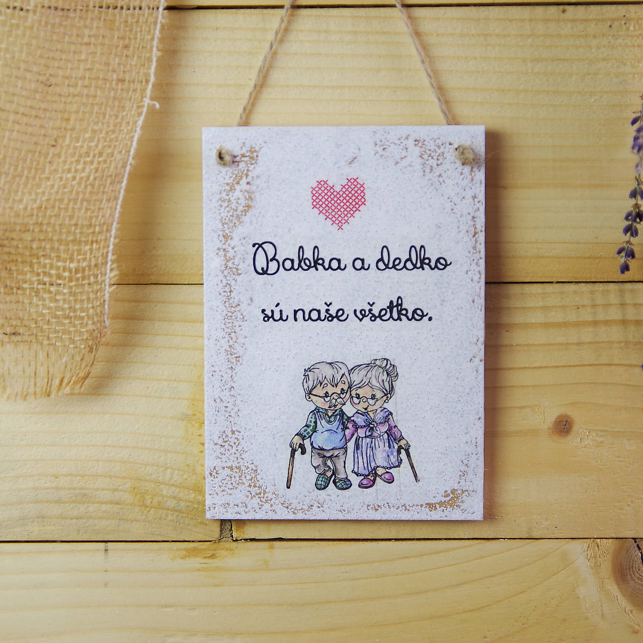 BABKA A DEDKO SÚ NAŠE VŠETKO / ZuzanaGazdurova - SAShE.sk