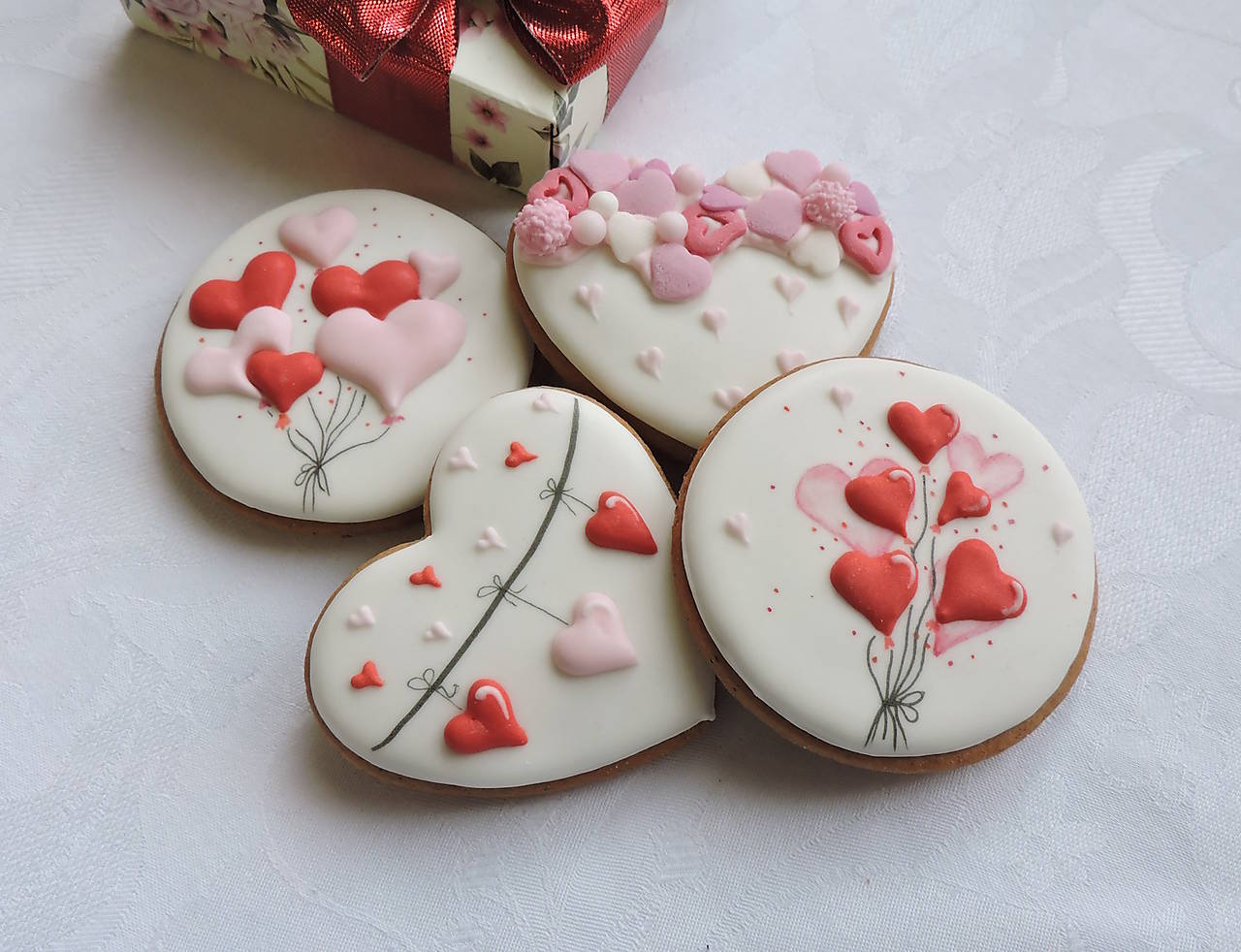 Valentínky - 4 kusy / MeDada - SAShE.sk