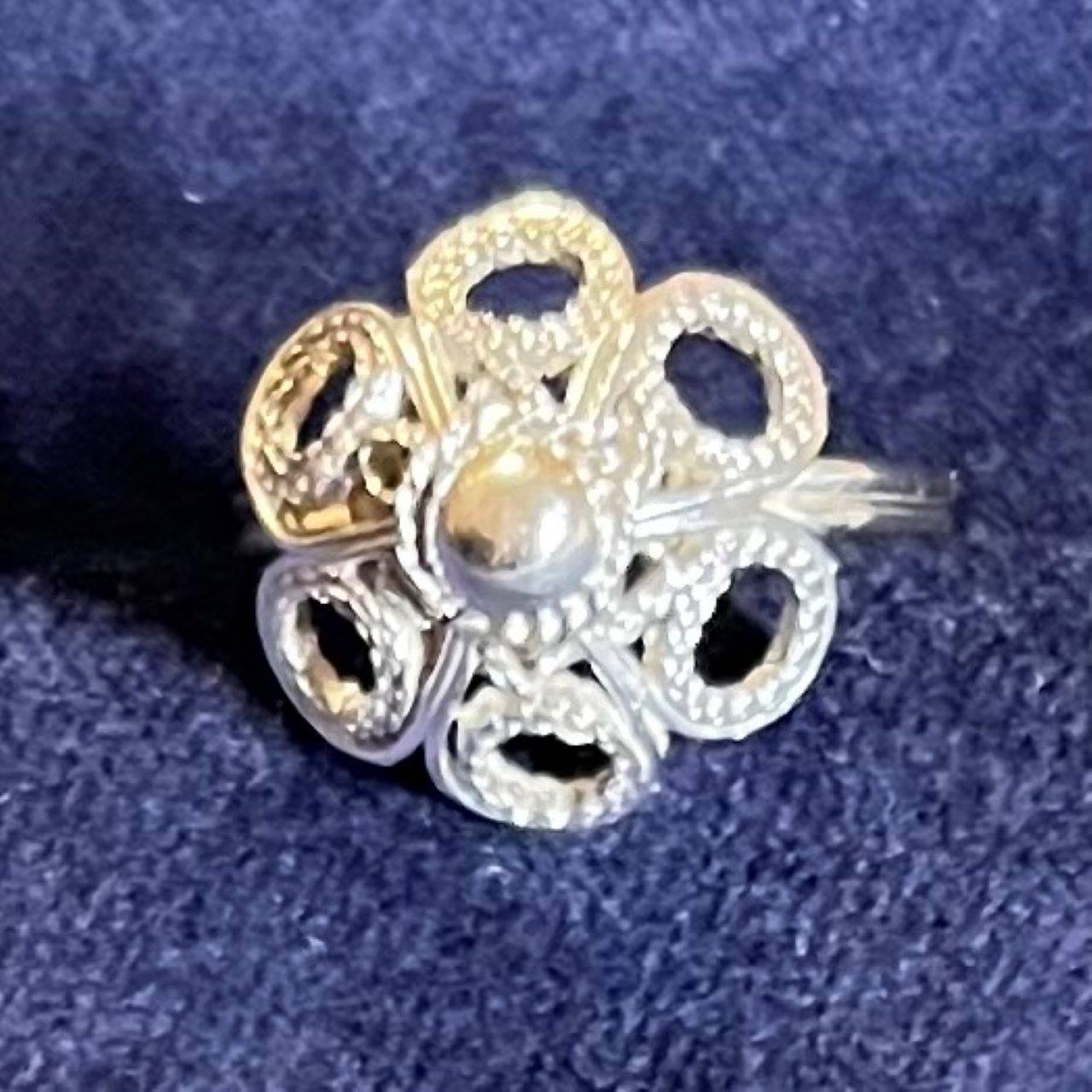 Filigránový prsteň zo striebra 925/1000 / JJfiligree - SAShE.sk