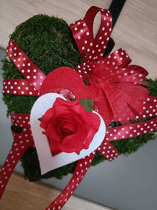 Srdce červené - Valetín... / nasevasedekoracie - SAShE.sk