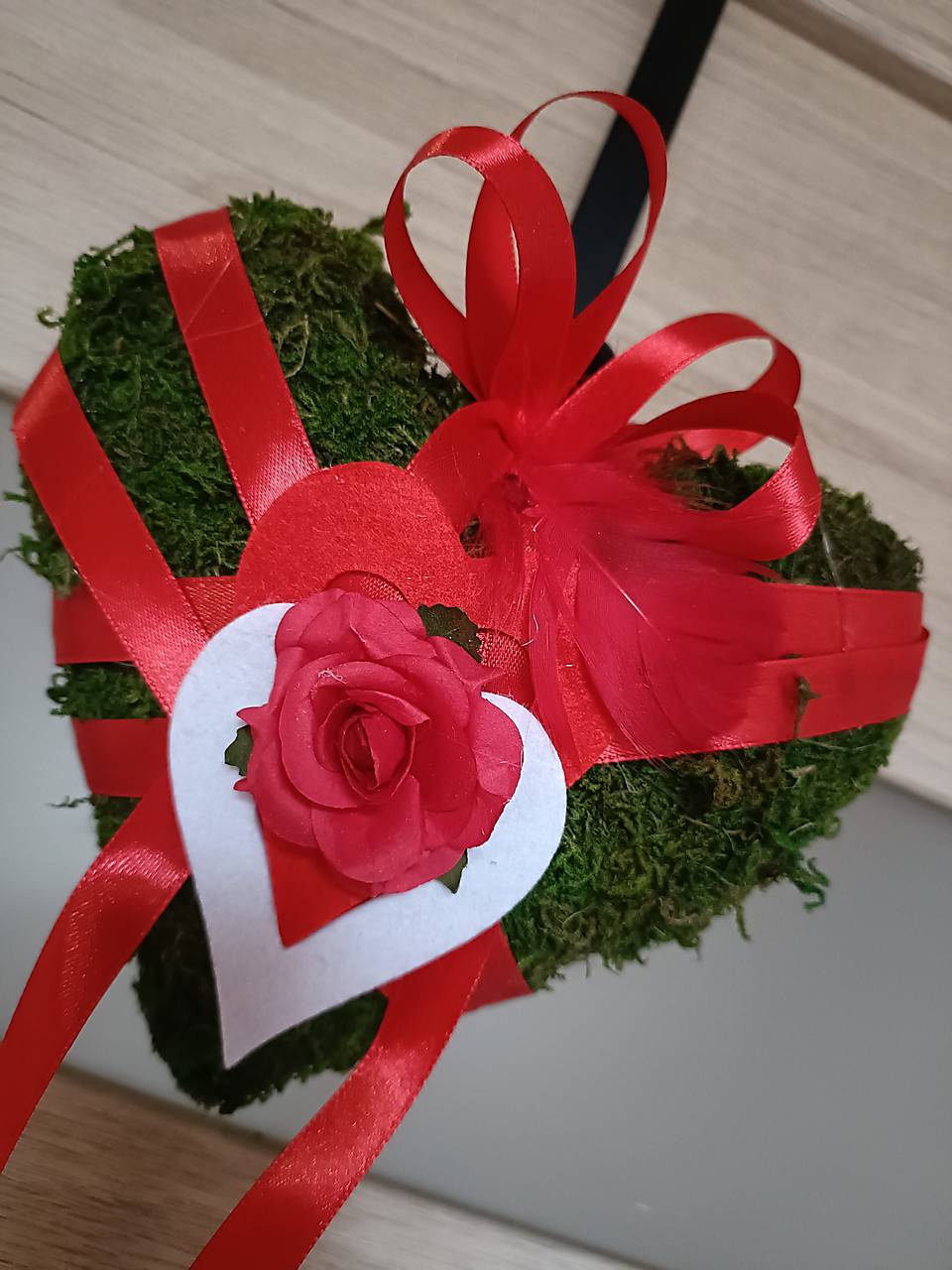 Srdce červené - Valentín II / nasevasedekoracie - SAShE.sk