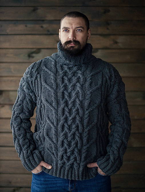 Pánsky sveter / JAKATTAA - SAShE.sk