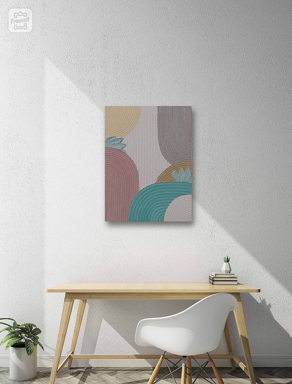 Strukturovany abstraktny obraz linie / LenB - SAShE.sk