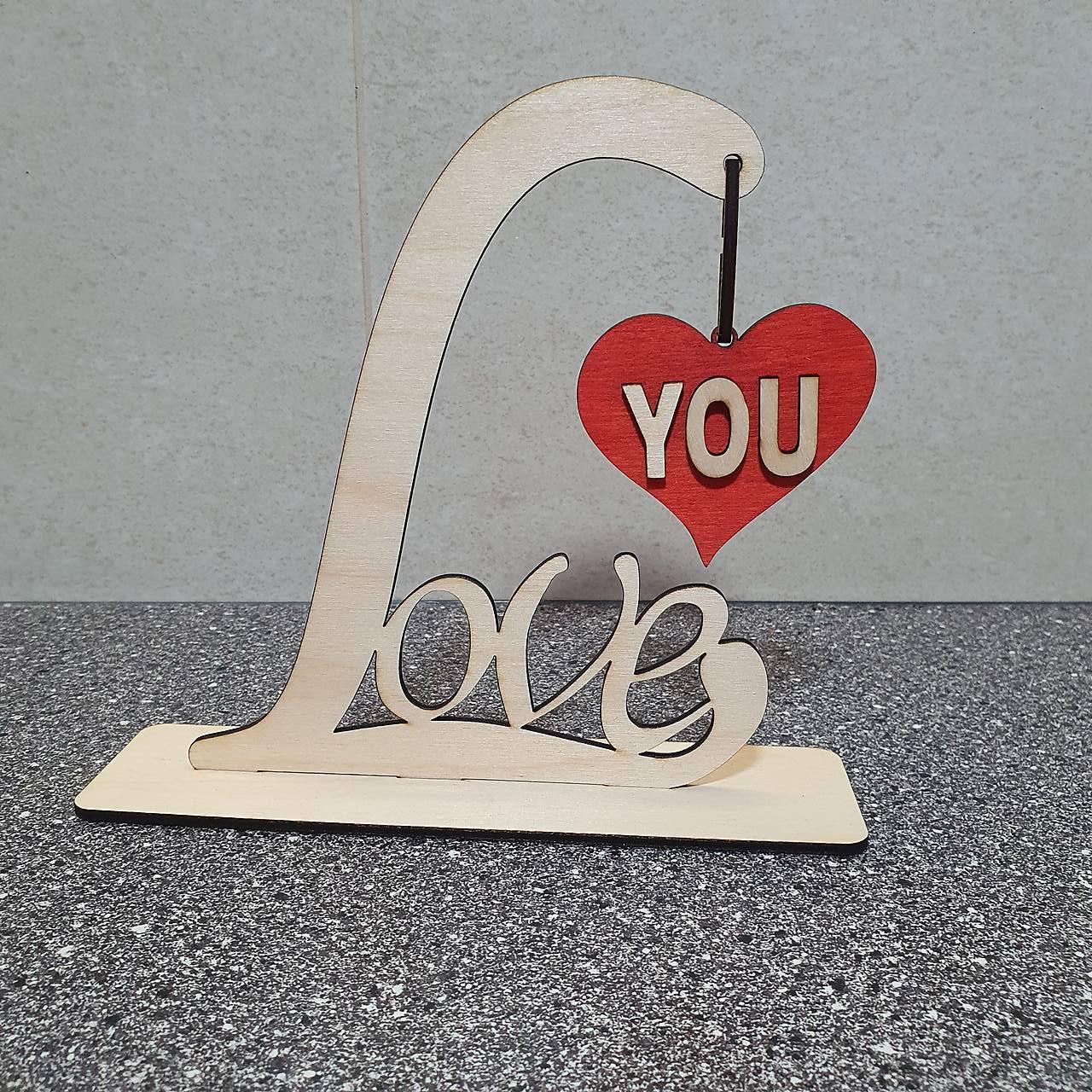 Nápis - Love you / KaiSim - SAShE.sk
