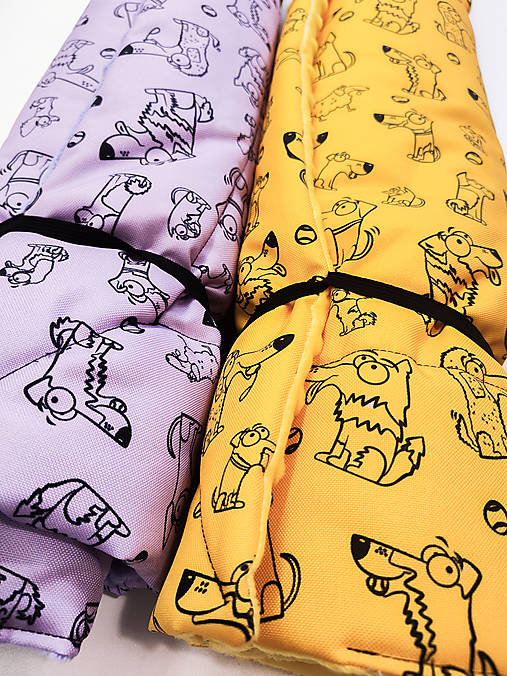 Psia deka (60x80 - Žltá) / DogWorldGraphics - SAShE.sk