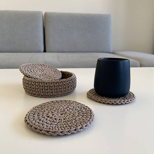 Set: 4 podtácky / ja.mi - SAShE.sk