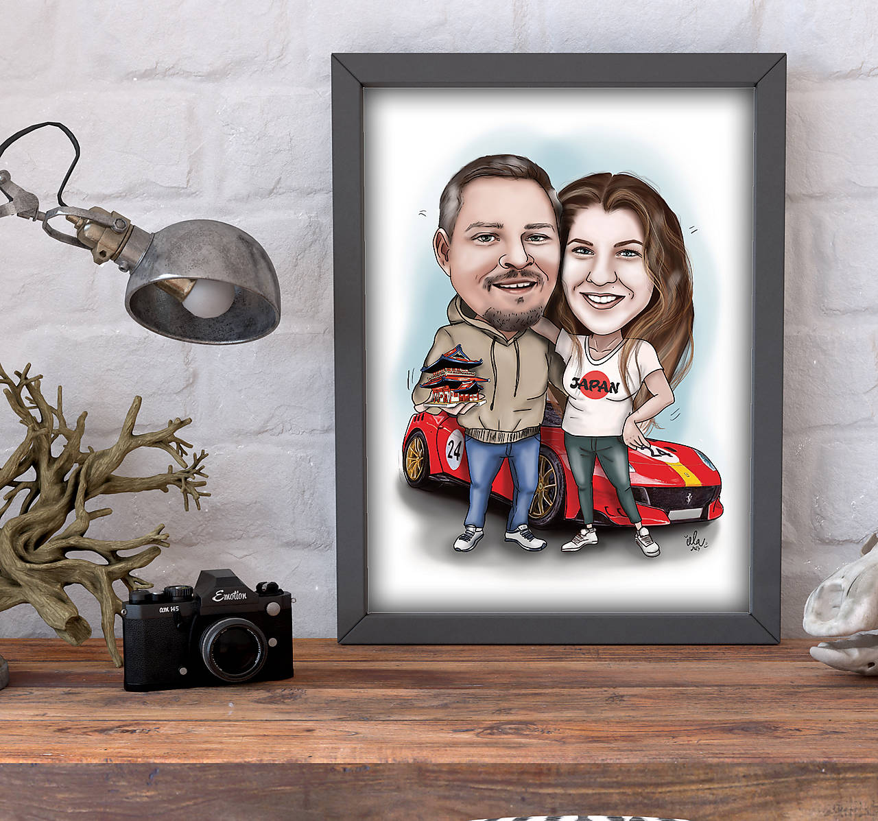 Karikatúra na mieru / designbycela - SAShE.sk