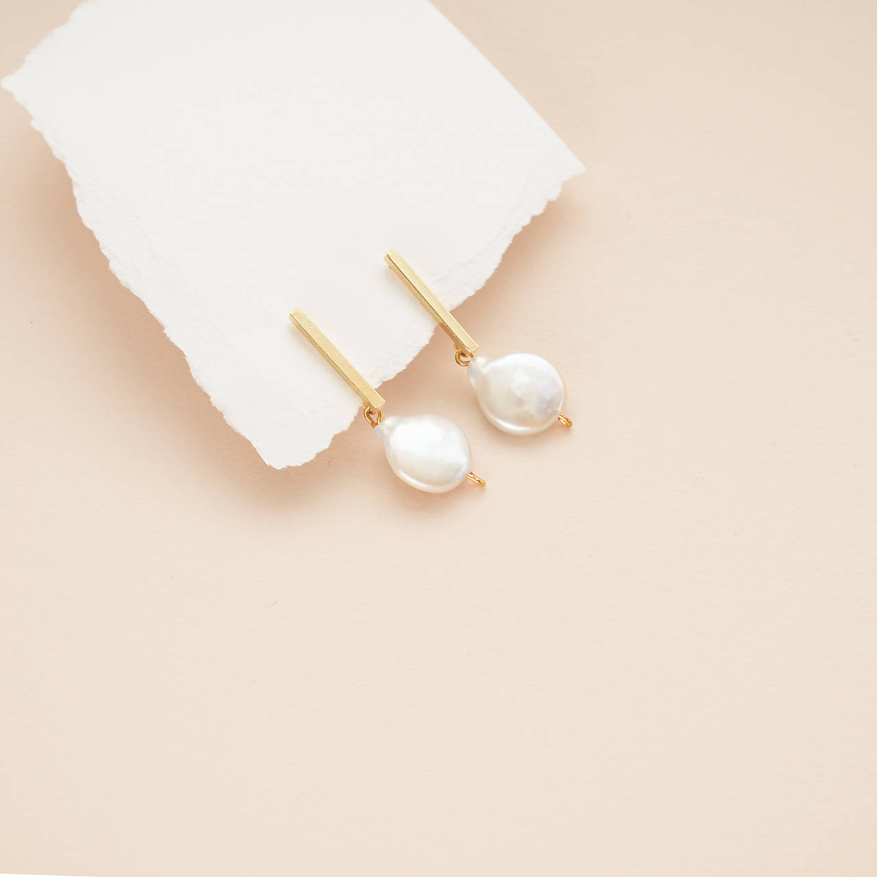 Náušnice riečne perly / mladucha.svadba - SAShE.sk