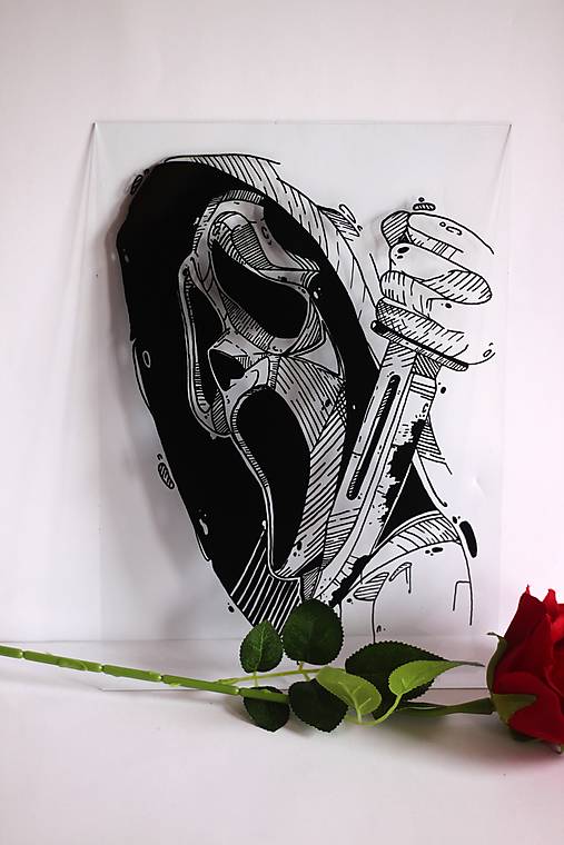 Scream - horror obraz / LoryArt - SAShE.sk