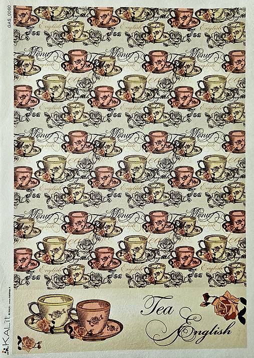 Ryžový papier Kalit mini GAS 0060 / Charlieshappiness - SAShE.sk