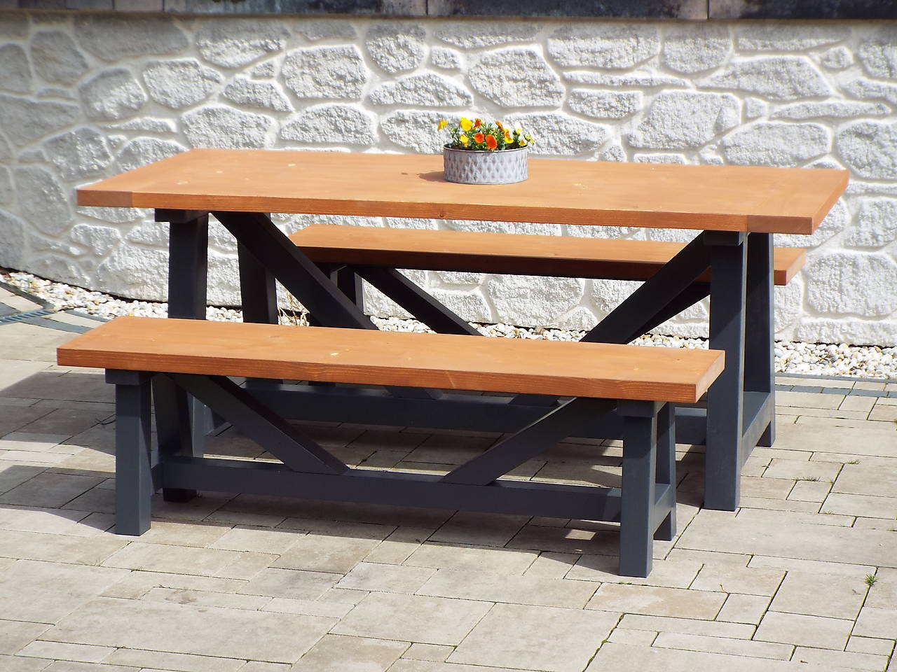 Záharadný nábytok, Stôl, Lavice, Sedenie DOPRAVA SR / STAKOT-STOLARSTVO ...