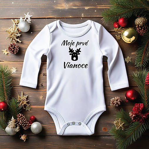 Moje prvé vianoce-detské body / Mantino - SAShE.sk