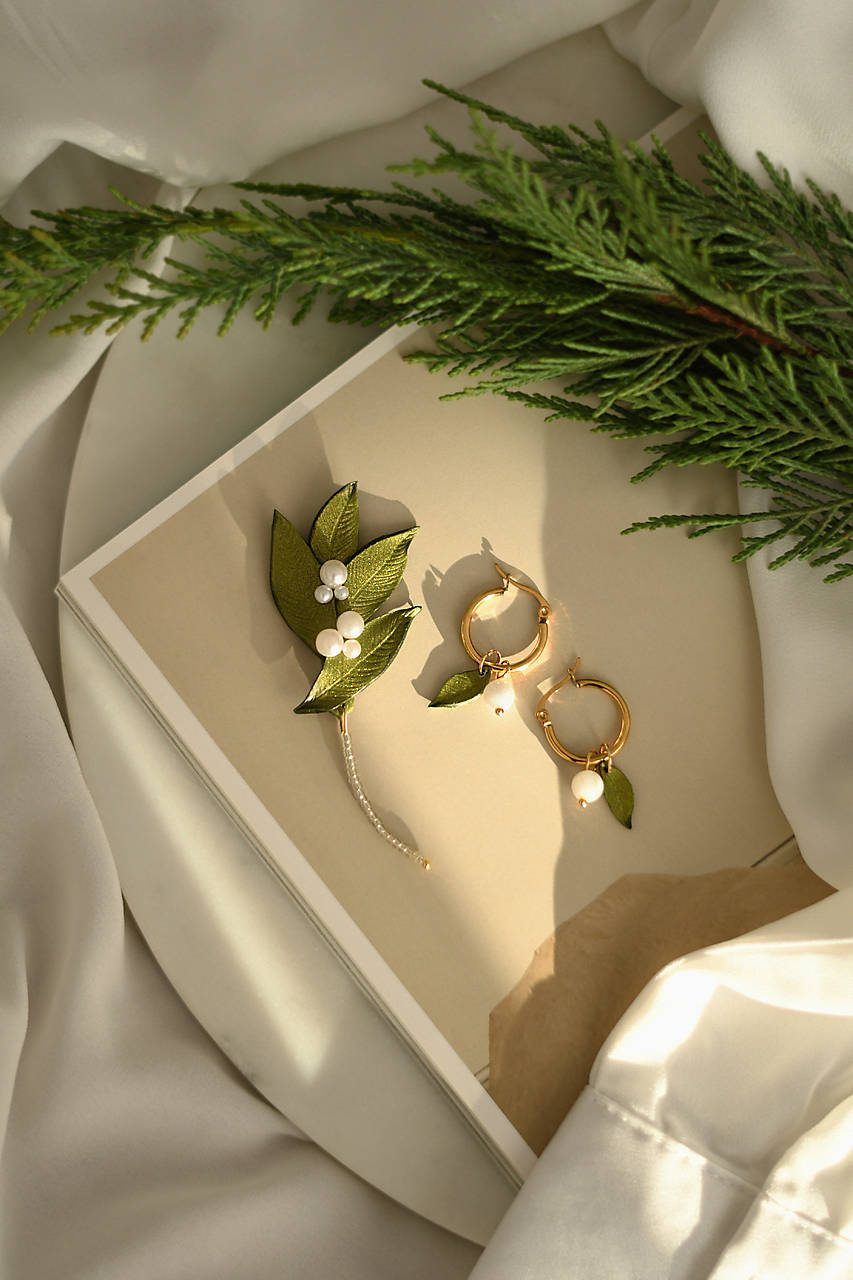 Brošňa "Imelo" / APjewellery - SAShE.sk