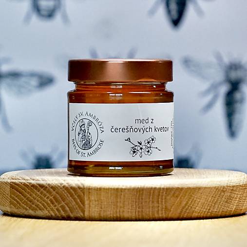Med z čerešňových kvetov (250g) / Vcely.sv.Ambroza - SAShE.sk