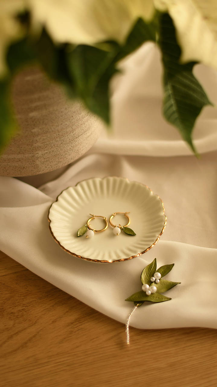 Brošňa "Imelo" / APjewellery - SAShE.sk